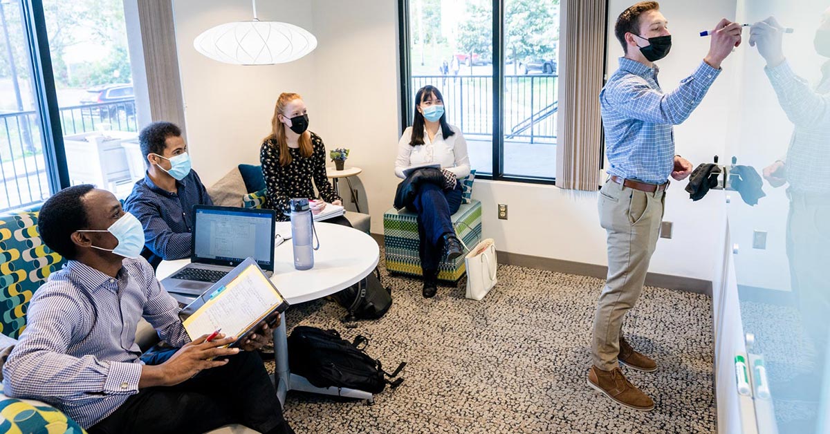 Capping Off Their Master’s in Business Analytics Program